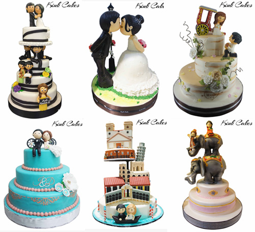 Kink Cakes | Metro Manila Wedding Cake Shops | Metro Manila Wedding ...